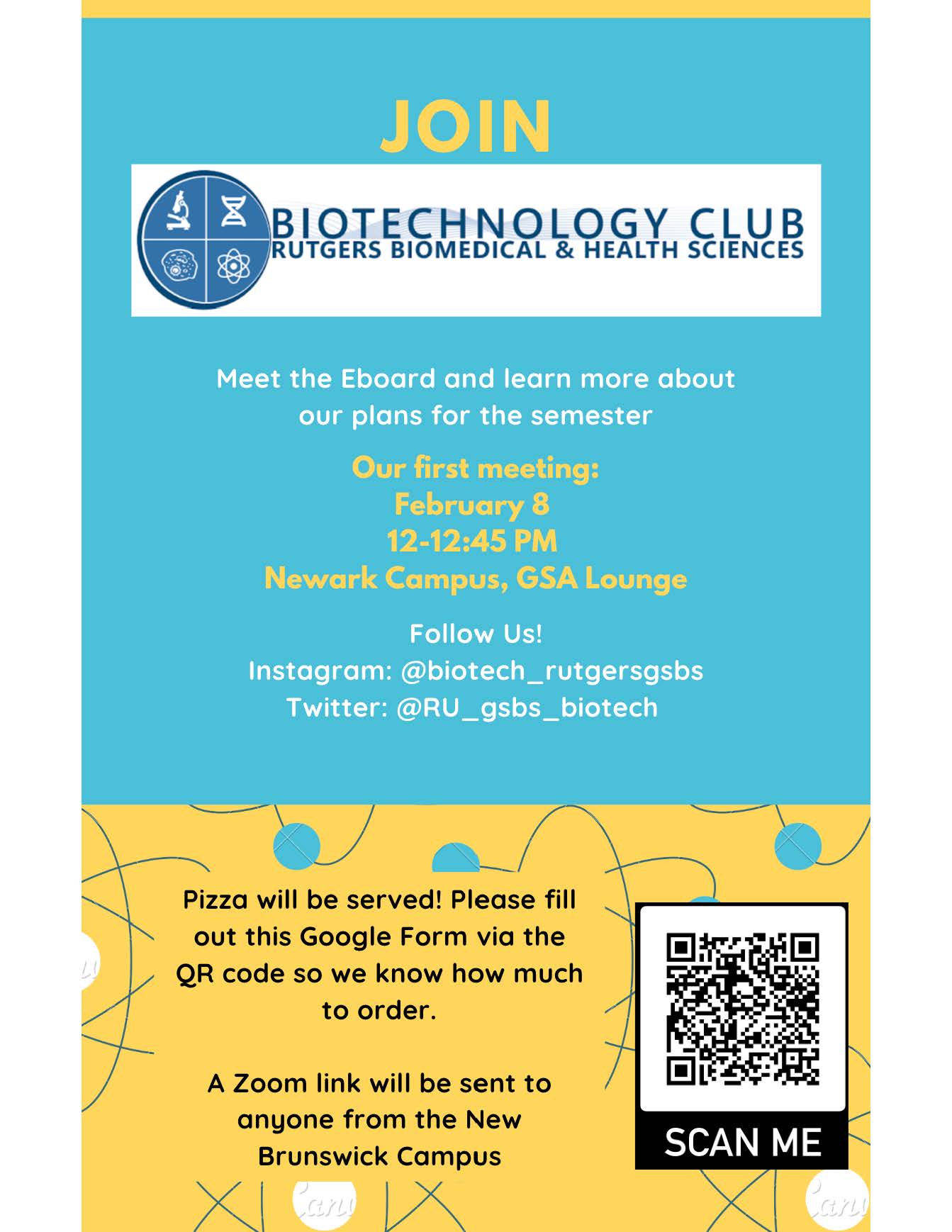 Join Biotechnology Club – Graduate Student Association