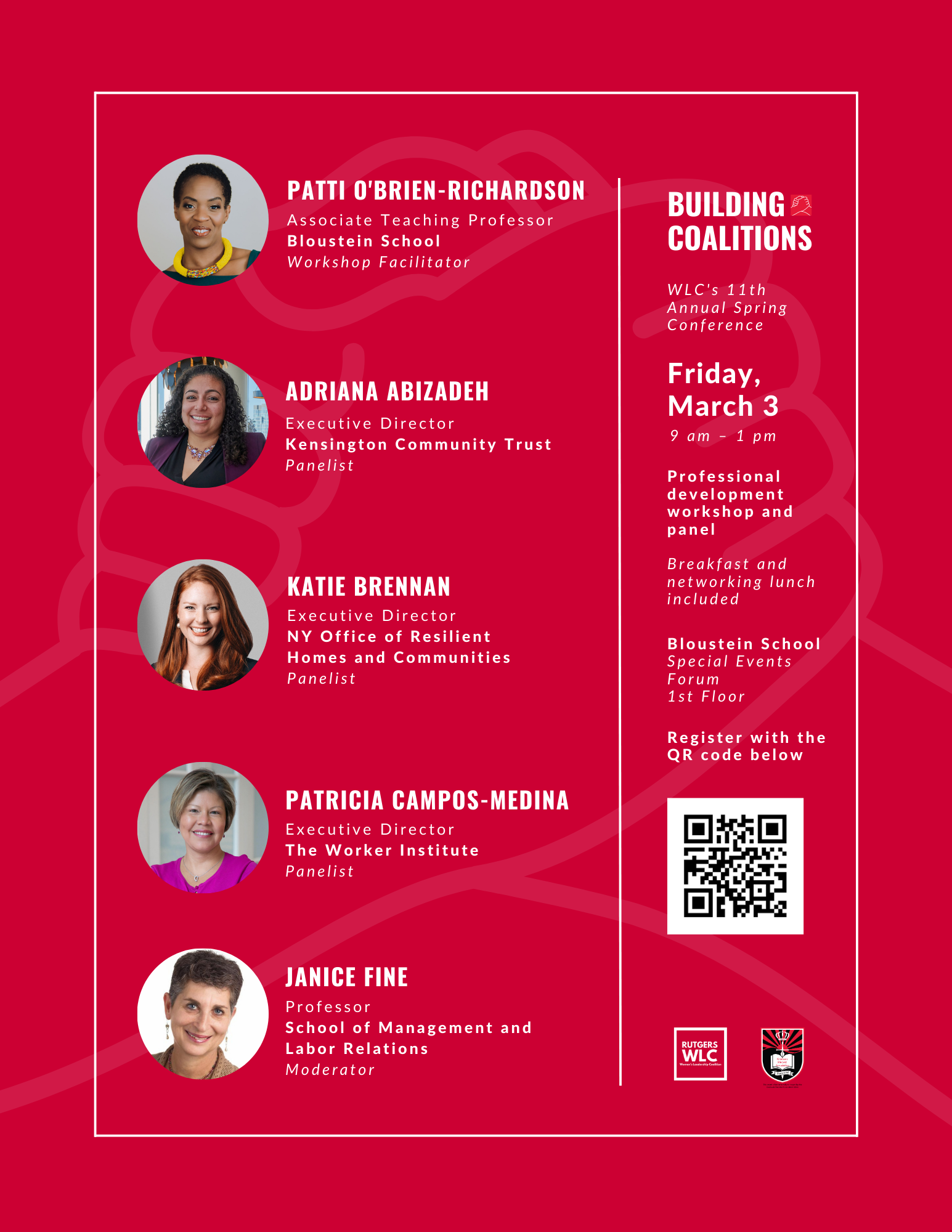 Speakers Flyer - Graduate Student Association